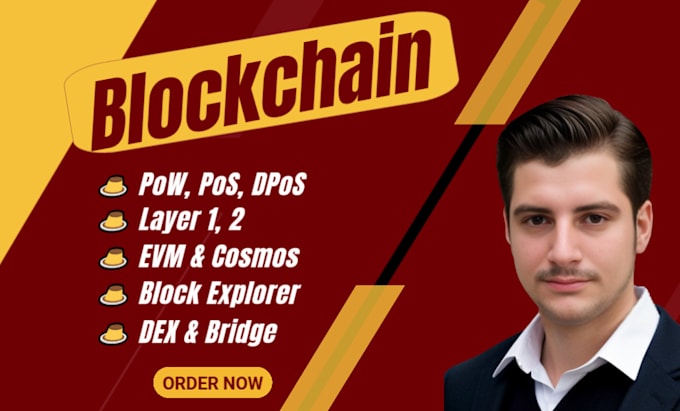 Build your blockchain, block chain explorer, dex and bridge by Mykytasereda1 | Fiverr