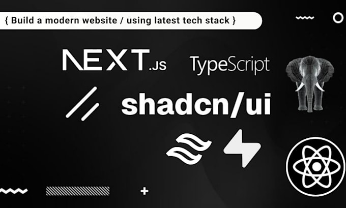 Develop modern next js shadcn ui typescript website by Talhashahid484 | Fiverr