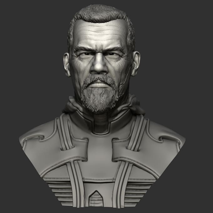 Model 3d head bust 3d masks 3d face for printing by Eni_modeler | Fiverr