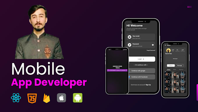 Develop Ios And Android Apps Using React Native By Usama Asif Fiverr