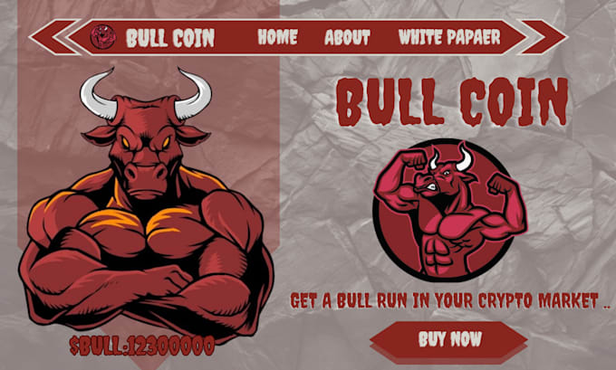 Create crypto website, meme coin website, coin website, meme coin ...