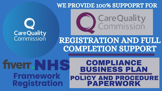 Register cqc on cqc application form, write policies and procedure ...