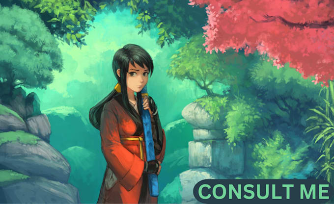 Make 2d traditional animation animate gifs 2d character rig by Sam ...