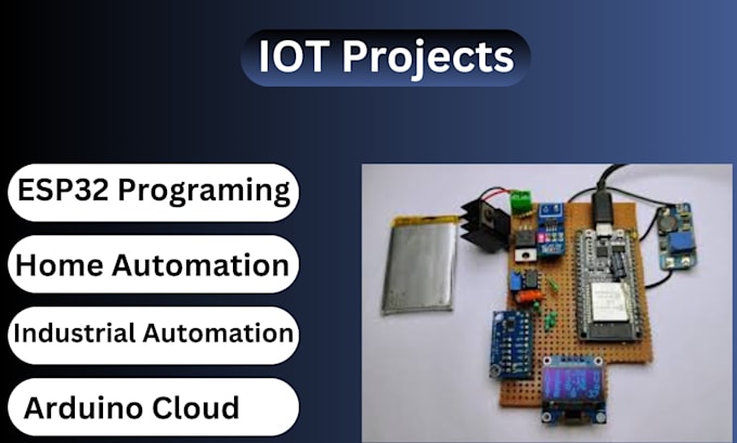 Help you to do iot projects and esp32 programing by Dawoodkhan731 | Fiverr