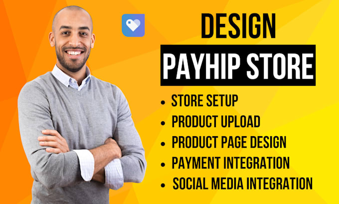 Design and customize payhip store, payhip ecommerce by Holar_midee | Fiverr