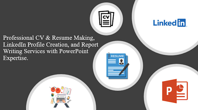 Create professional cvs, resumes, linkedin profiles, powerpoint presentation by Siam_sourav | Fiverr