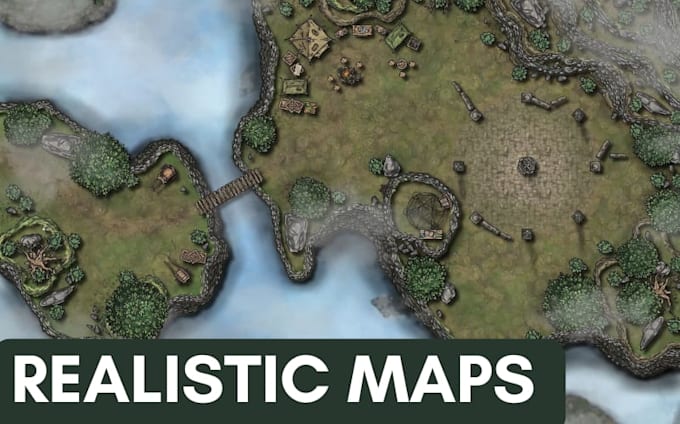 Create custom realistic dnd maps for you in 4 days by Rb_ferdinand | Fiverr