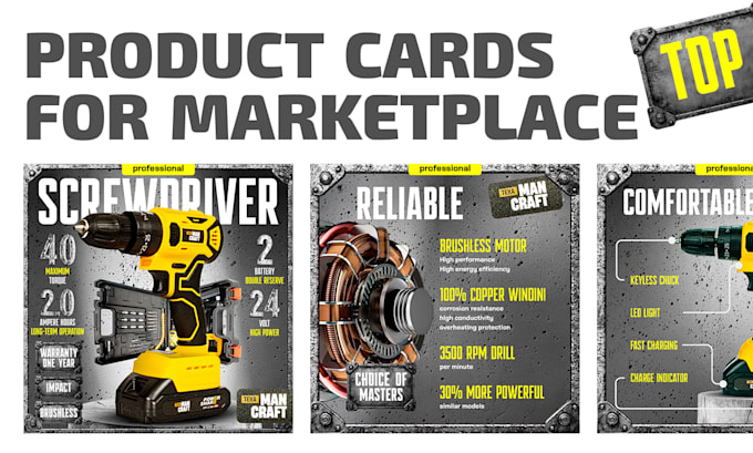 Create selling cards for marketplaces for you by George_demuren | Fiverr