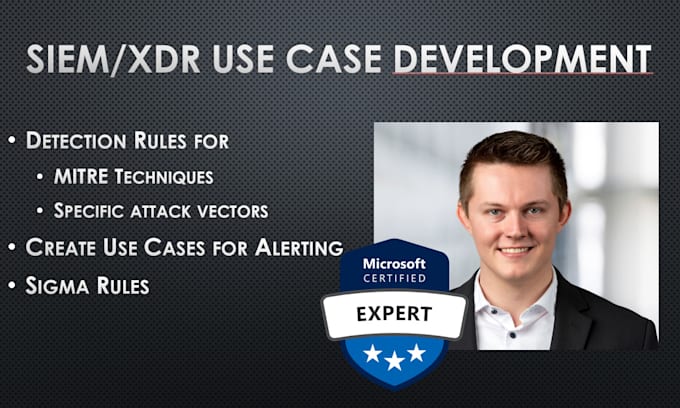 Develop siem and xdr use case rules for you by Fabian_roeckel | Fiverr