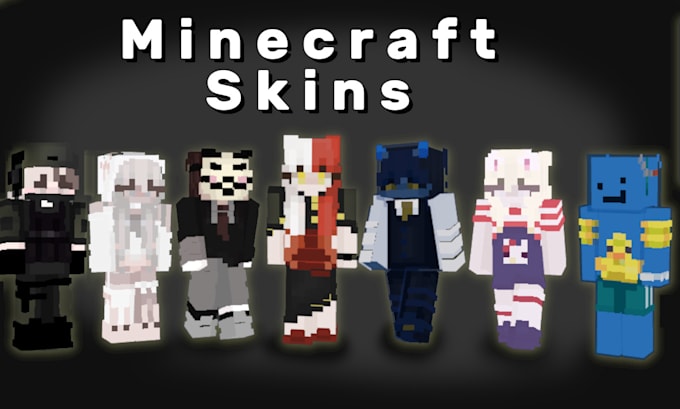 Make your own custom minecraft skin by Jeal0usyy | Fiverr