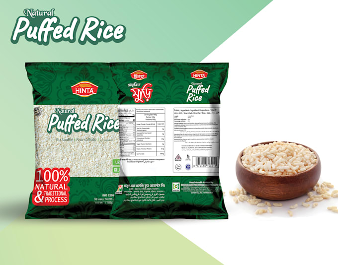 Design a creative food product packaging, pouch, box design by Sakib ...