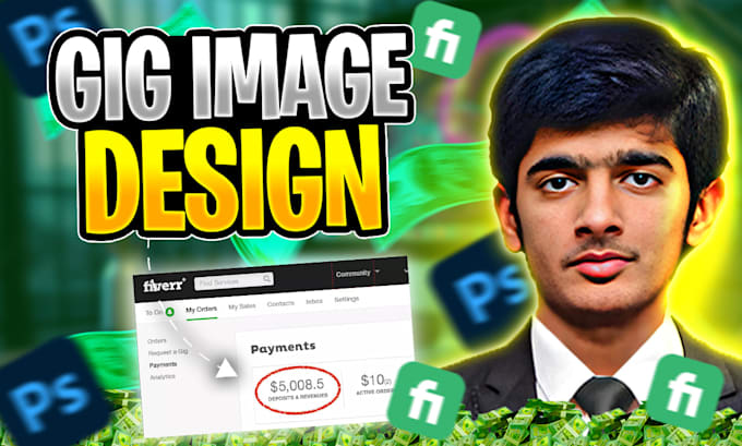 Design best fiverr gig image thumbnail by Arsaal_00 | Fiverr