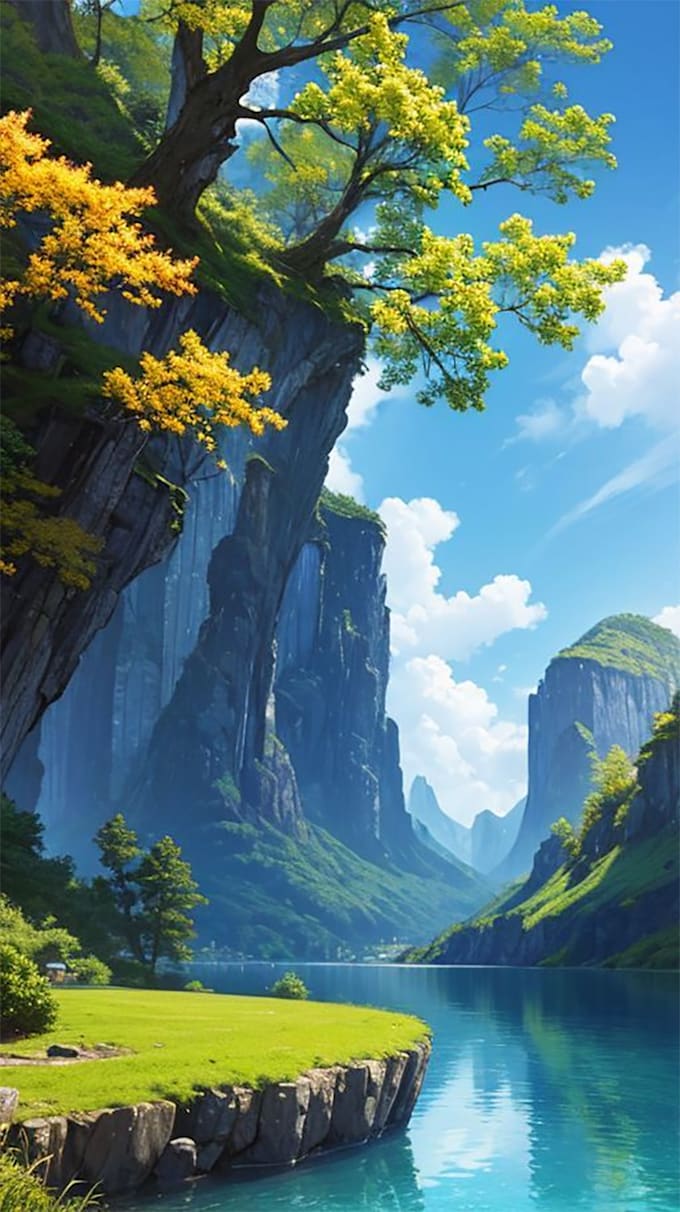 Draw cover art, fantasy character, landscape, dnd by Hisamundj | Fiverr