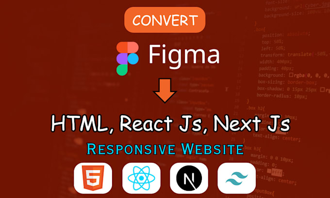 Do figma to react js or next js responsive website web app by Azka50 | Fiverr