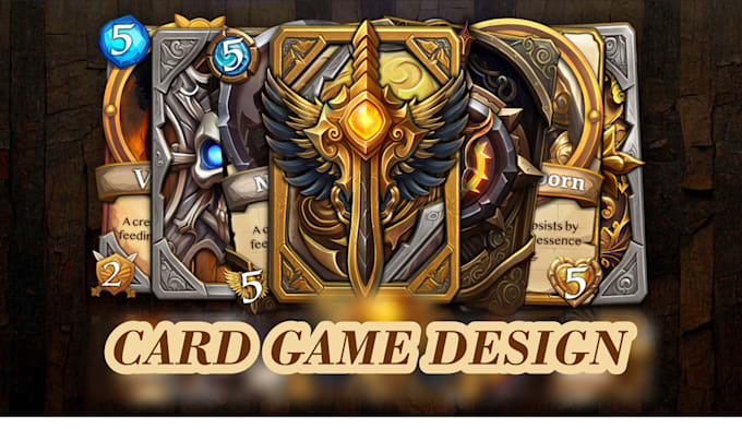 Design card game design, card game art, board game by Vpexel | Fiverr