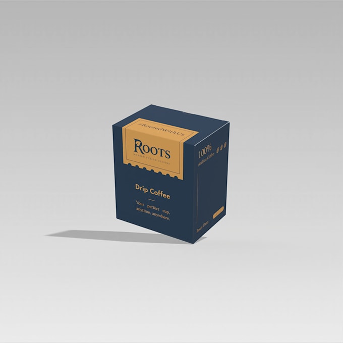 Design packaging box and label by Huanyee | Fiverr