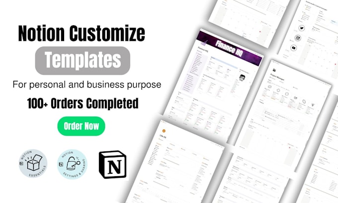 Provide notion solutions and build custom notion templates for you by ...