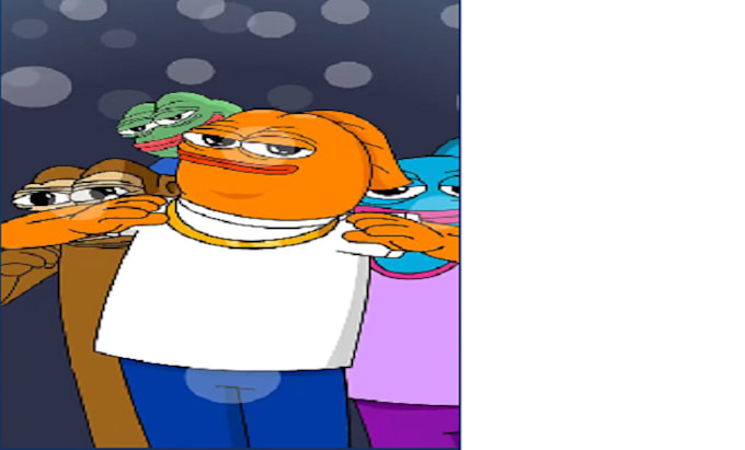 2d crypto animation, crypto meme coin, meme animation, 2d meme video ...