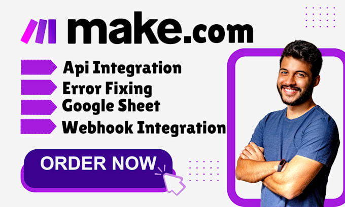 Do make com fixing made com debug integromat api automation by Bert_hubert | Fiverr
