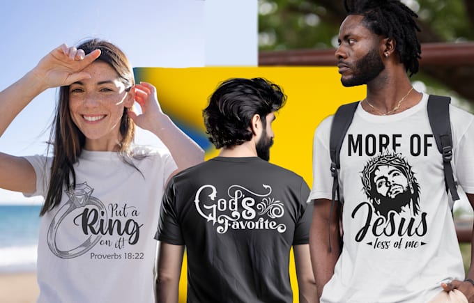 Do custom christian typography t shirt and bible verse t shirt graphic ...