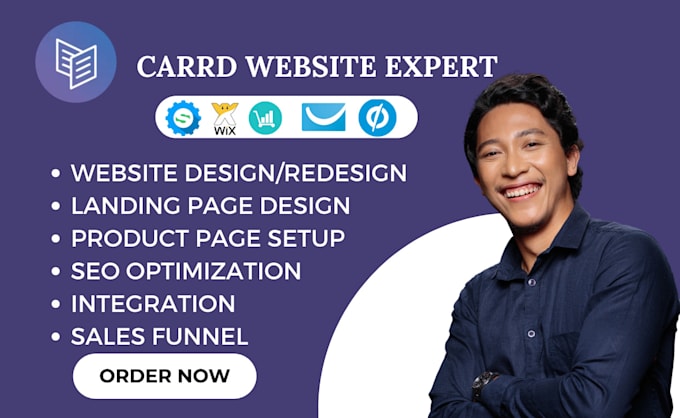 Redesign carrd landing page design systeme io, thrivecart, carrd co ...