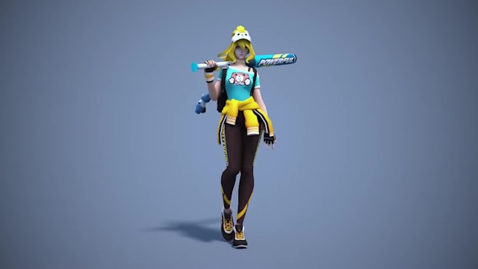 Create 3d game character animation, 3d game asset, 3d game animation in ...