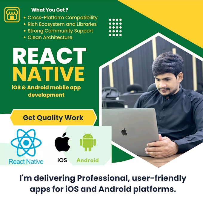Do app development with react native by Muhammadkhan_mk | Fiverr
