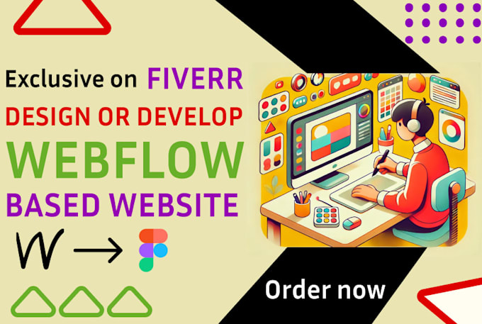 Design or develop a responsive webflow website, figma to webflow by Developer_azam | Fiverr