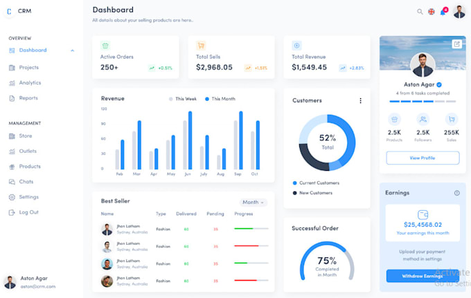 Be software developer, accounting software, payroll, crm, erp, saas ...