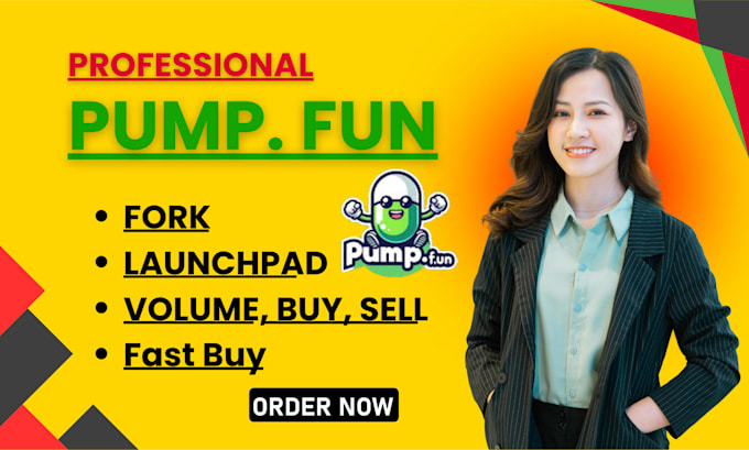 Fork pumpfun on solana evm, pumpfun bot and pumpfun launchpad by Vladislavkozodu | Fiverr