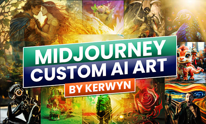 Create mesmerizing ai art using midjourney by Kerwyn_ | Fiverr