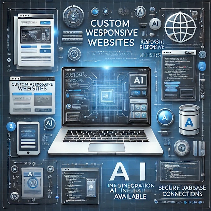Build a fully responsive custom website by Ayaanfaisal596 | Fiverr