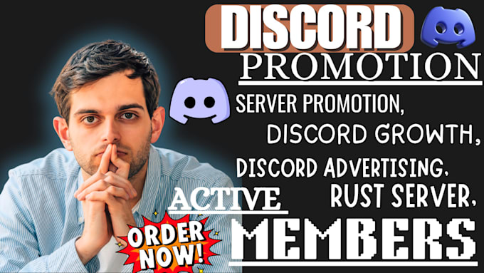Do discord promotion, discord growth, discord marketing, discord ...