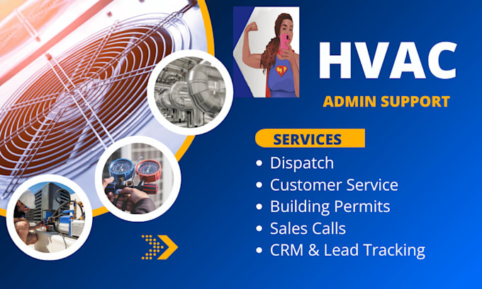 Do hvac admin support by Jadeford | Fiverr