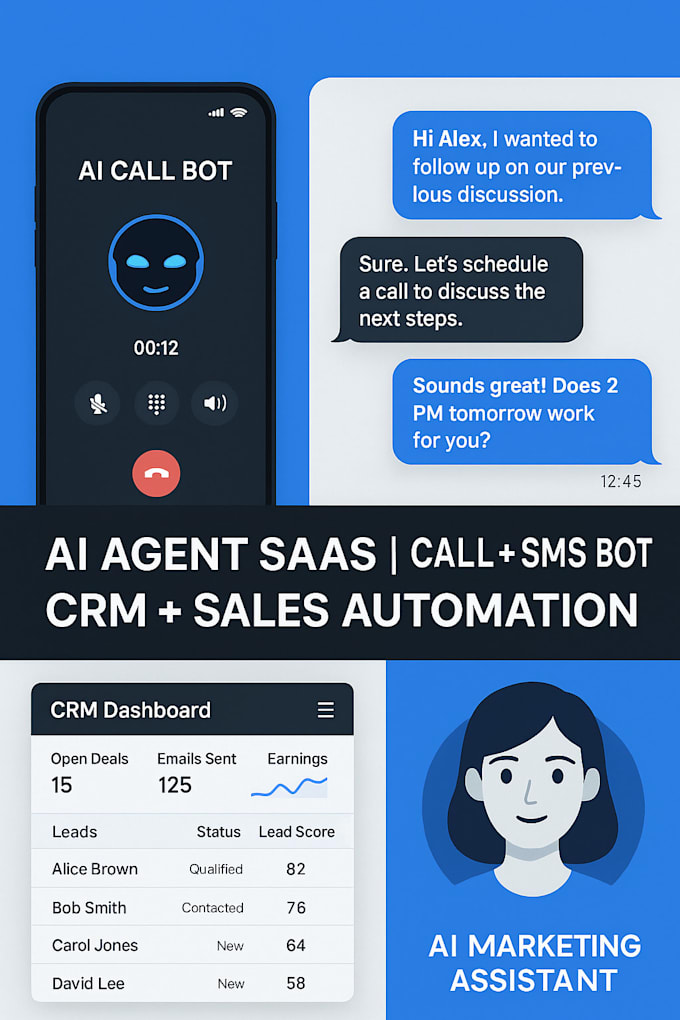 Ai agent saas for sales automation, ai call bot, and lead generation ...