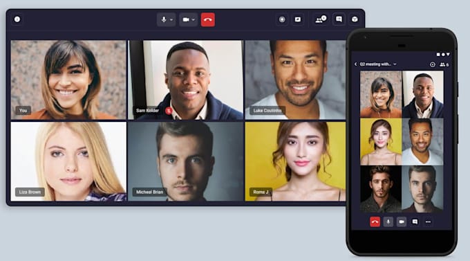 Develop responsive webrtc, chat app, web app, voip app, video call app by Thermax2 | Fiverr