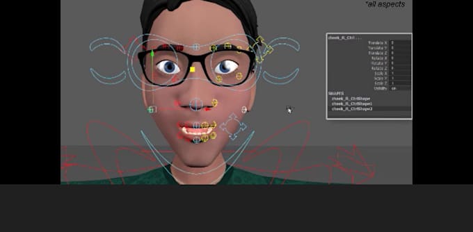 Setup 3d rigging in any software,iclone rig,control rig,arkit rokoko ...