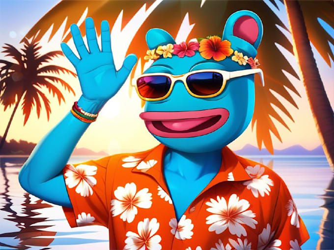 Create 2d memecoin animation solana memecoin animation 2d memecoin art ...