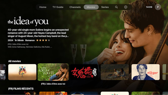 Build iptv app, live tv, vod,ott platform with admin panel and subscription plan by Liztechtv ...