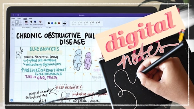 Convert your notes to digital handwritten notes using by Ayoubok | Fiverr