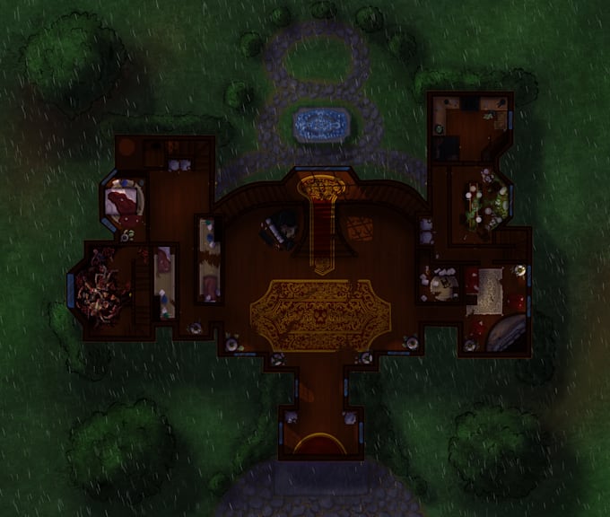 Make a custom battle map by Alyssakuras | Fiverr