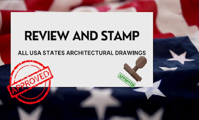 Draw and stamp blueprint for permit in the usa by Sammyjack2024 | Fiverr