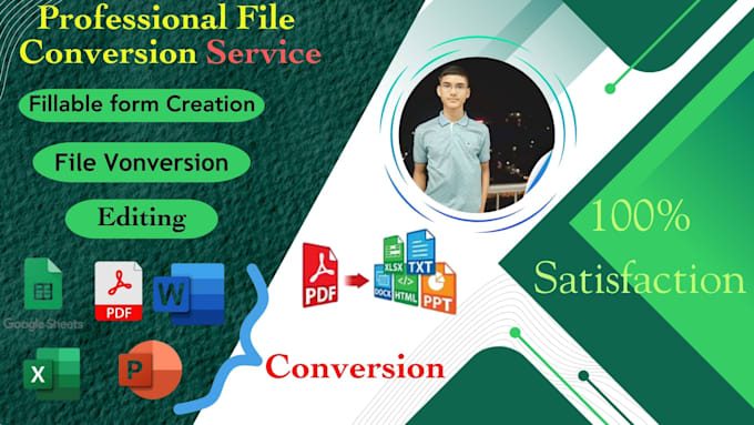 Do any file conversion, formatting, virtual assistant and typing by Md ... Do any file conversion, formatting, virtual assistant and typing by Md ...