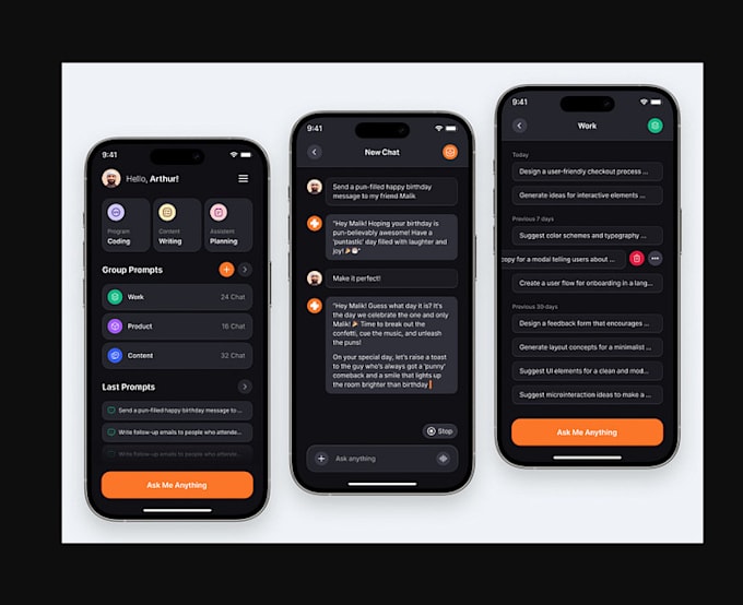 Build ai chatbot app, ai voice chat bot app, ai conversational chat app ... Build ai chatbot app, ai voice chat bot app, ai conversational chat app ...