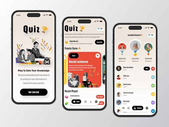 Develop ai quiz app, ai course generator app, ai text to course ...