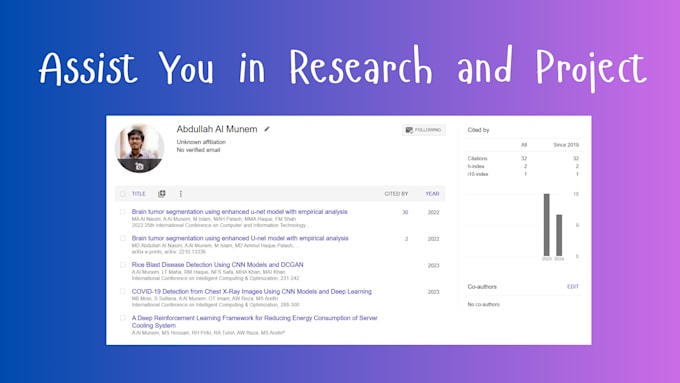 Assist in machine learning research and projects by Abdullahalmunem ...