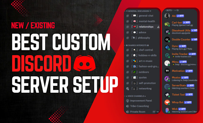 Setup a custom discord server by Rubal_saharan | Fiverr