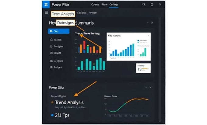 Create power bi dashboard data visualization by Imshamil | Fiverr