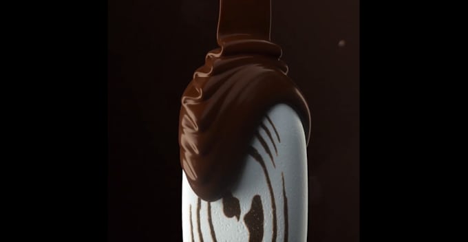 Render 3d food, model 3d chocolate, 3d food animation 3d food design in ...