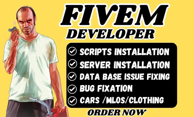 Dedicated fivem developer for custom server optimization by Ninja_fivem ...